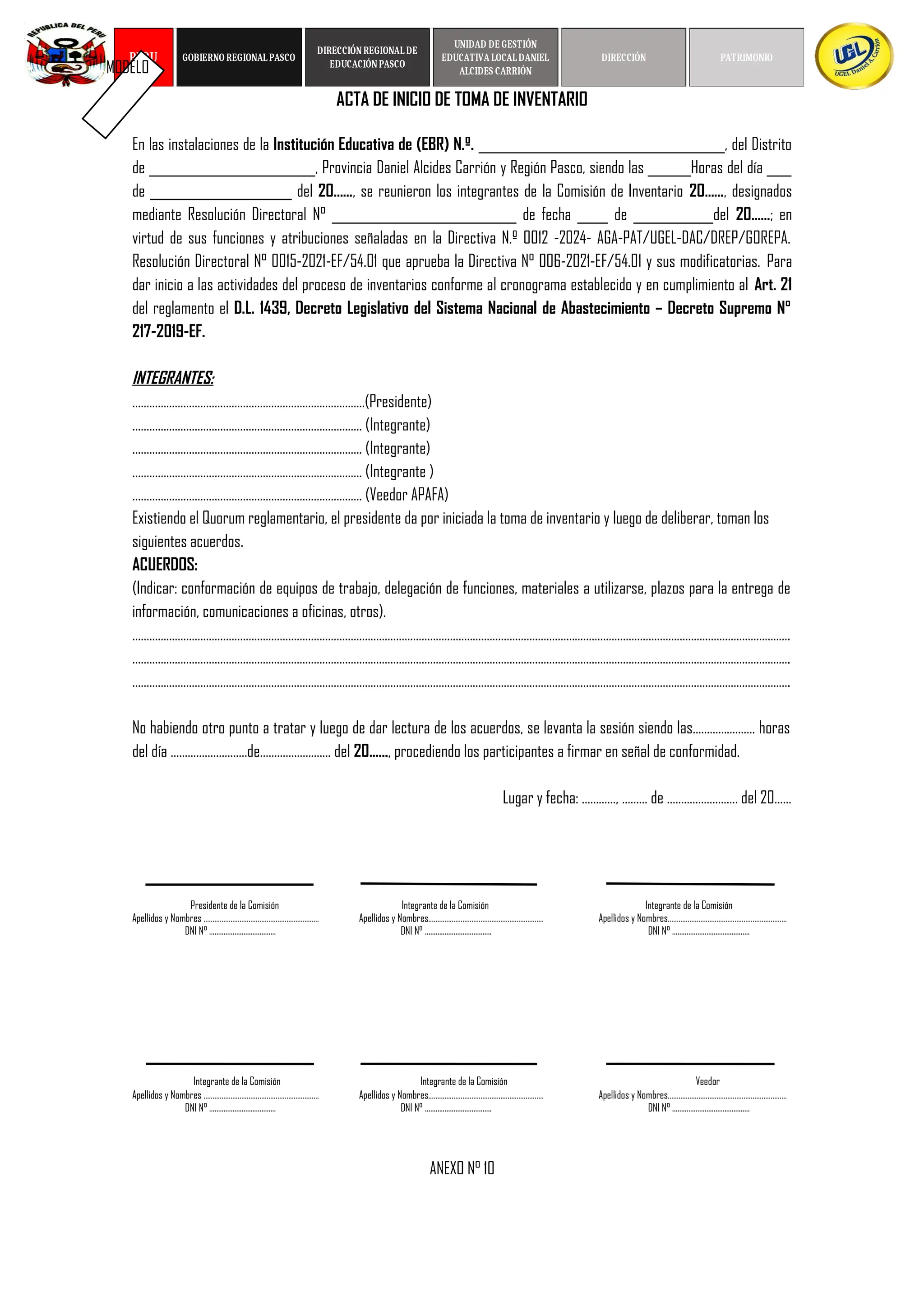 MODELO DE LAS ACTAS Y RESOLUCIONES 2024.docx