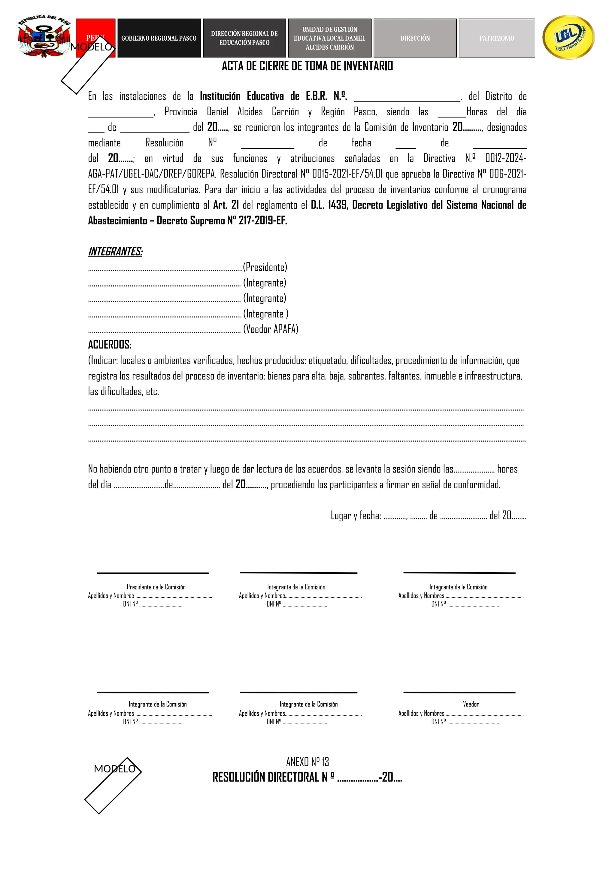 MODELO DE LAS ACTAS Y RESOLUCIONES 2024.docx