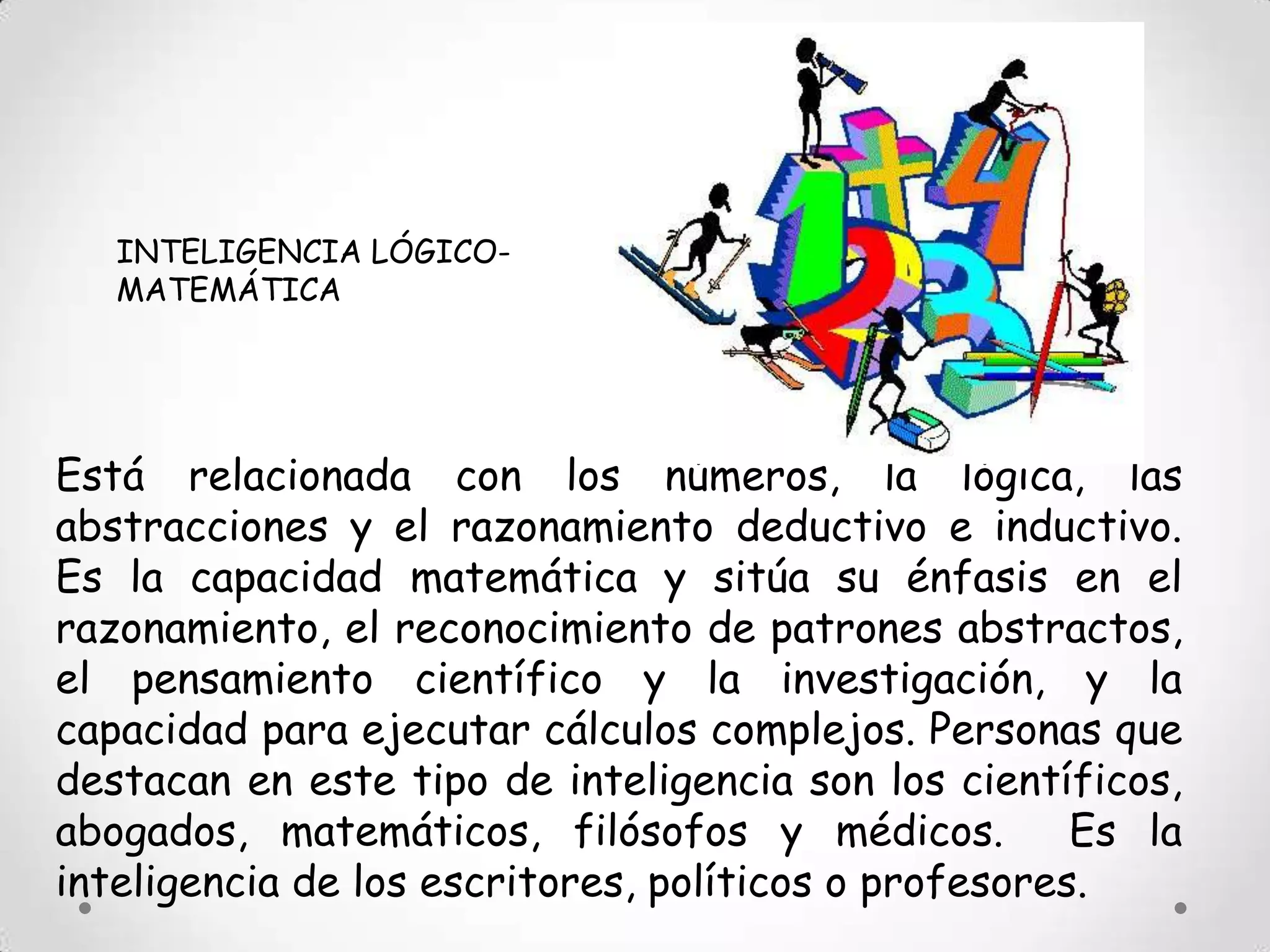 Modelo de las inteligencias múltiples de gardner | PPT
