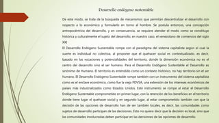 Modelo del desarrollo economico | PPTX