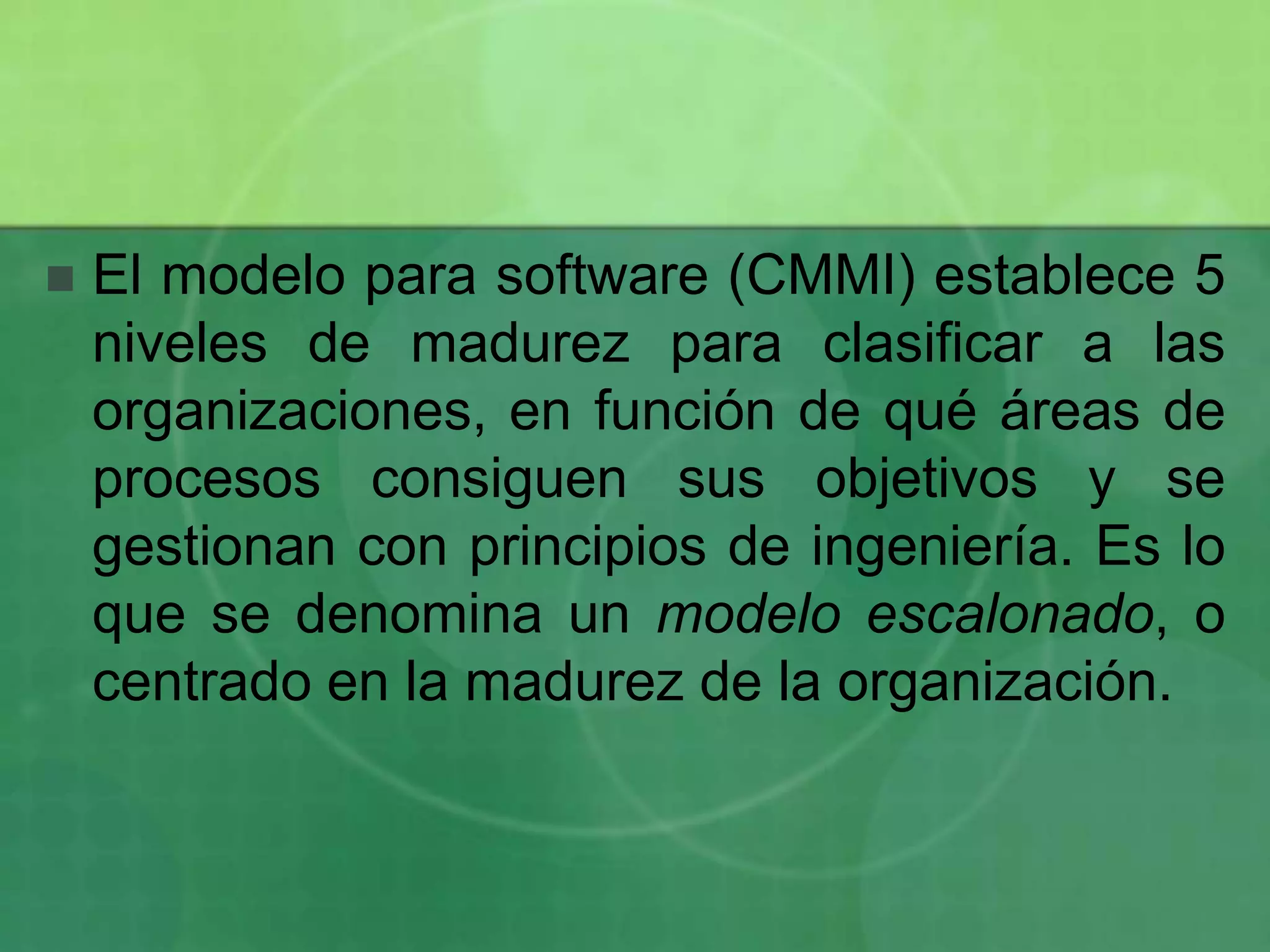 Modelo de madurez cmmi | PPT
