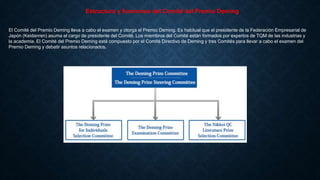 Modelo deming prize | PPTX