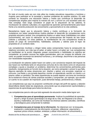Modelo de plan mejora | PDF