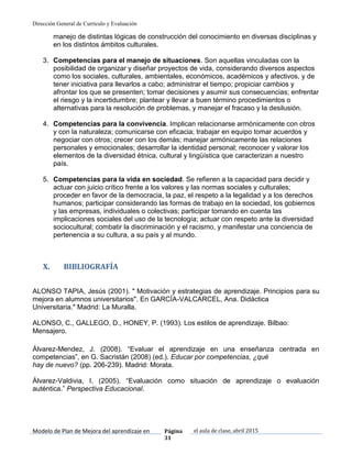Modelo de plan mejora | PDF