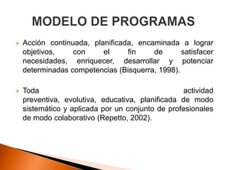 Modelo de programas | PPTX