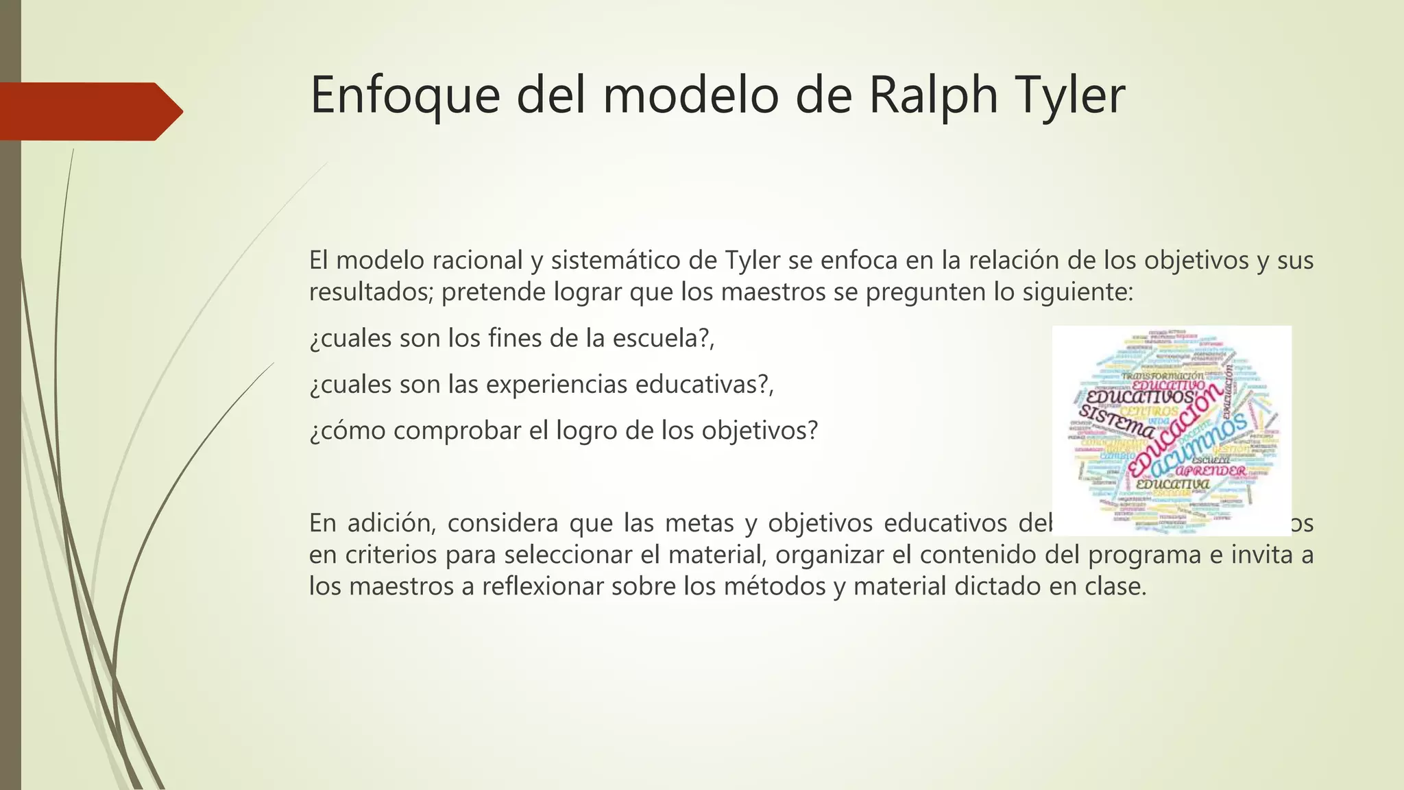 Modelo de Ralph Tyler | PPTX
