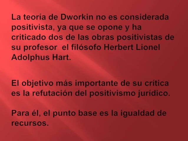 Modelo de ronald dworkin | PPT