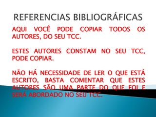 Modelo de slide tcc i (2) | PPT