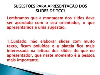 Modelo de slide tcc i (2) | PPT