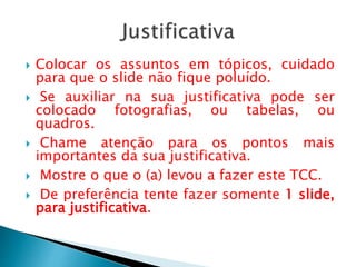 Modelo de slide tcc i (2) | PPT