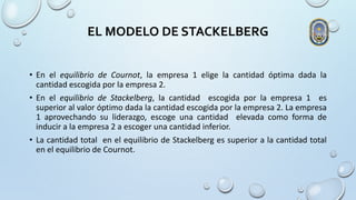 Modelo de Stackelberg | PDF