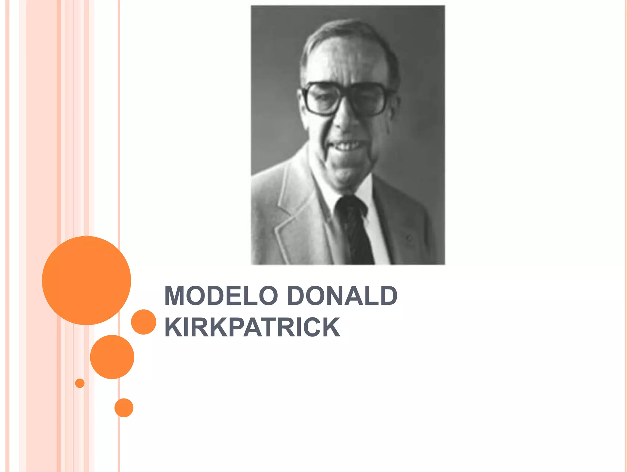Modelo donald kirkpatrick | PPTX
