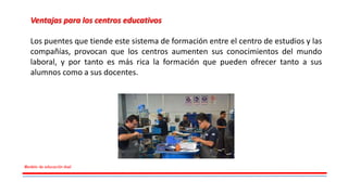 Modelo de educación dual | PPTX