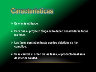 Modelo en cascada | PPTX