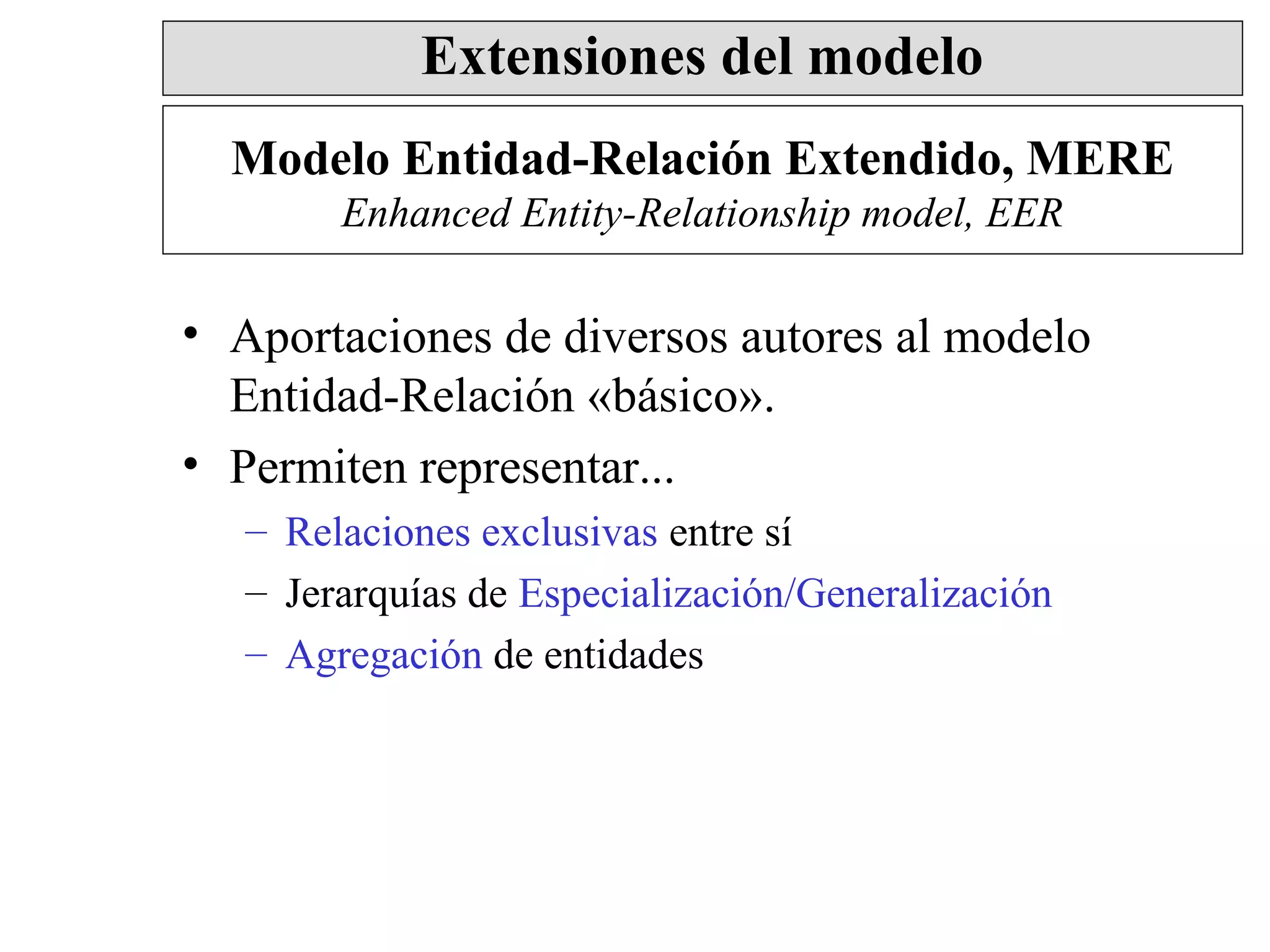 Modelo entidad relacion | PPT