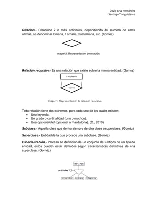 Modelo entidad relación extendido | PDF