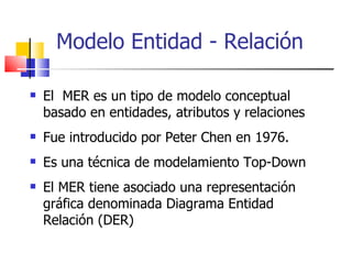 Modelo er | PPT