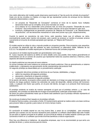 Modelo espiral | PDF