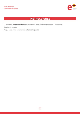 Modelo examen b1 | PDF