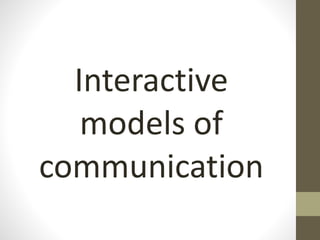 Model of communication pdf | PDF