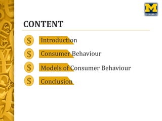 Model of consumer behaviour | PPT