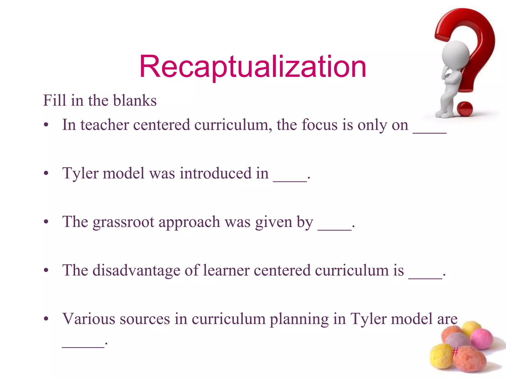 Models of curriculum dvelopment | PPTX