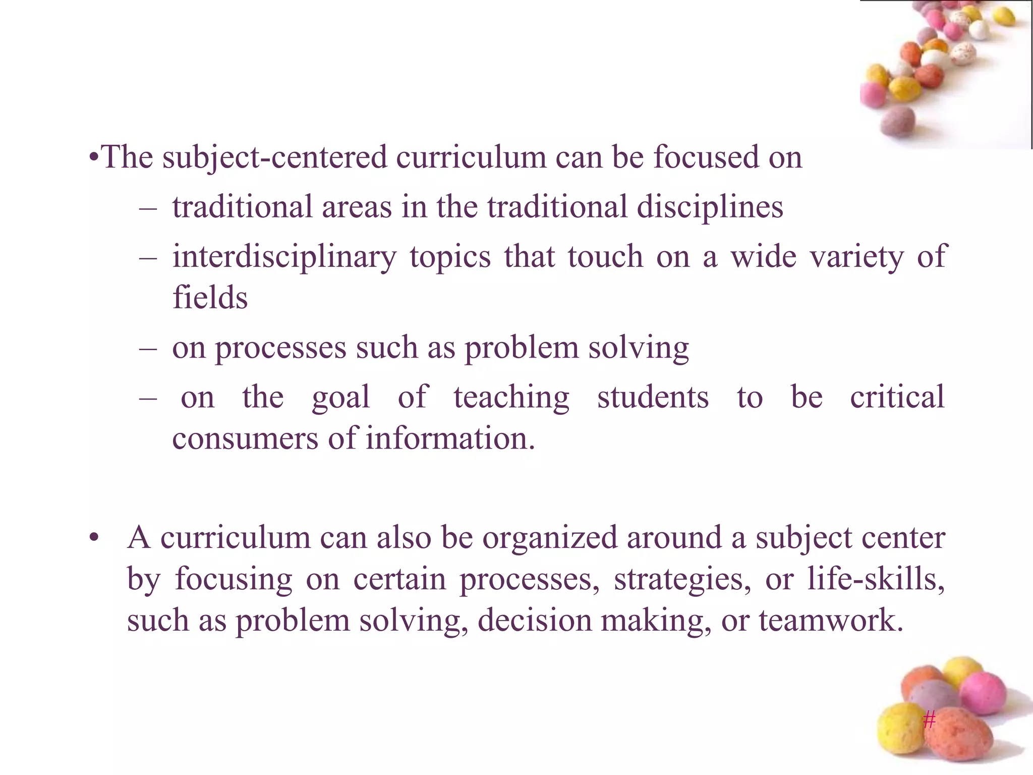 Models of curriculum dvelopment | PPTX