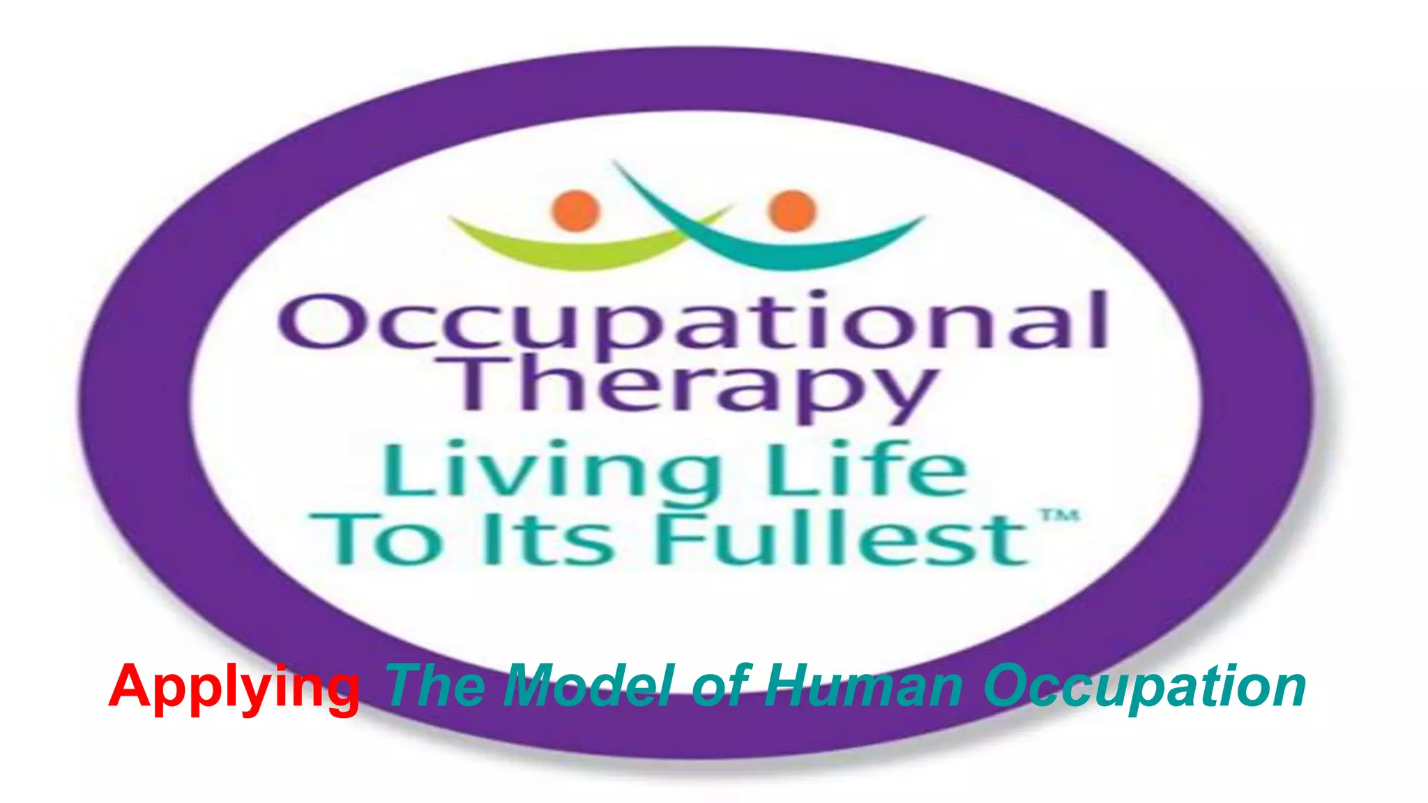Applying The Model of Human Occupations | PPTX