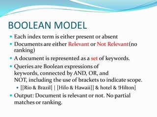 Model of information retrieval (3) | PPTX