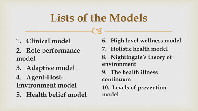 Model of prevention | PPTX