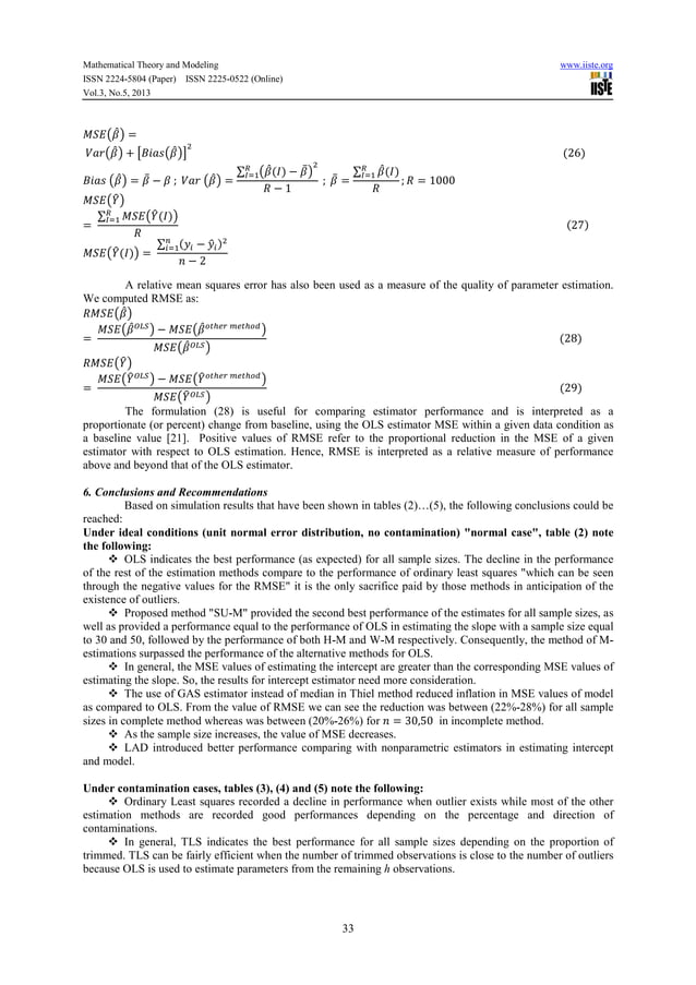 Model of robust regression with parametric and nonparametric methods | PDF | Computer Software ...