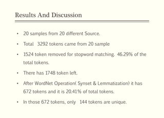 Model of semantic textual document clustering | PPTX | Databases ...