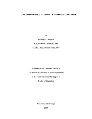 Model of visionary leadership | PDF