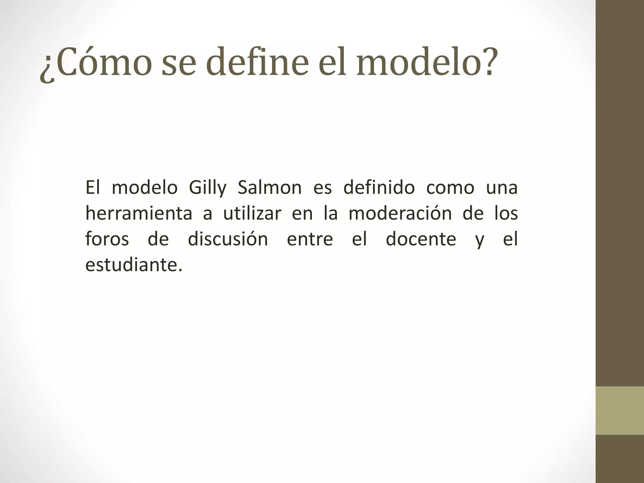 Modelo Gilly Salmon | PPTX