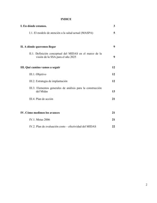 Modelo integrado de atencion a la salud. programa de accion | PDF