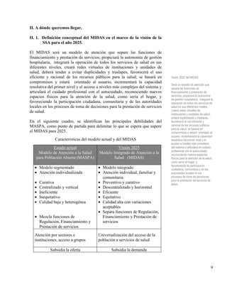 Modelo integrado de atencion a la salud. programa de accion | PDF