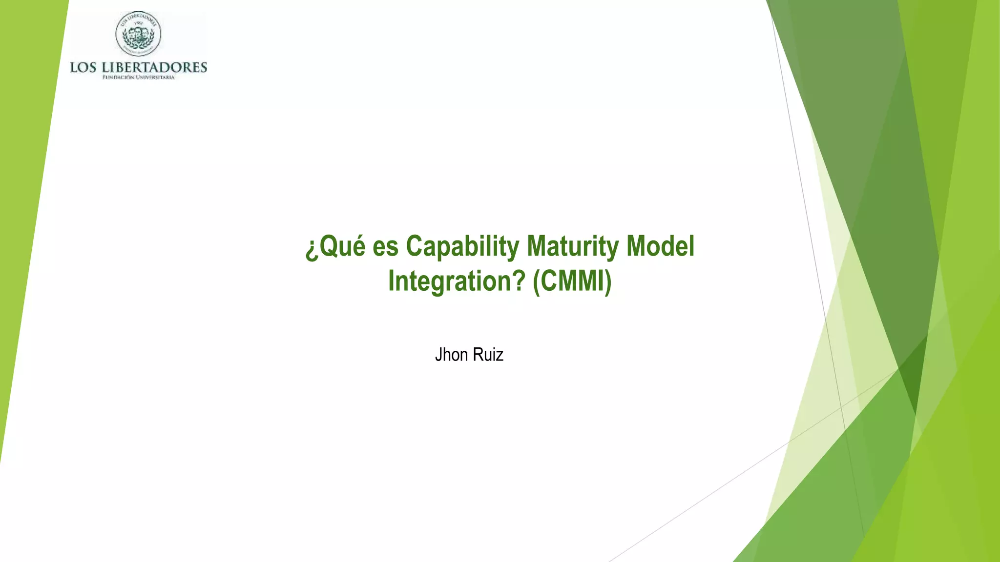 Modelo Integrado de madurez CMMI.pptx