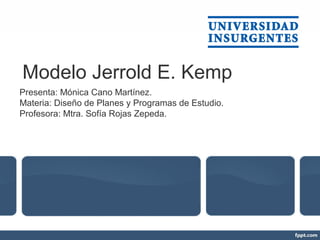Modelo jerrol e. kemp | PPT