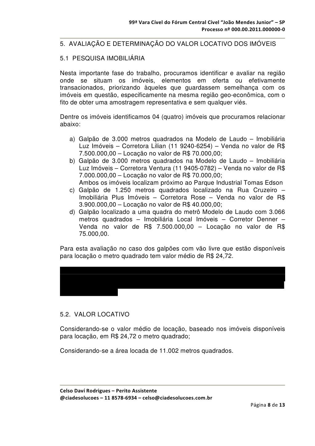 Modelo De Laudo Pericial Grafotécnico - RETOEDU