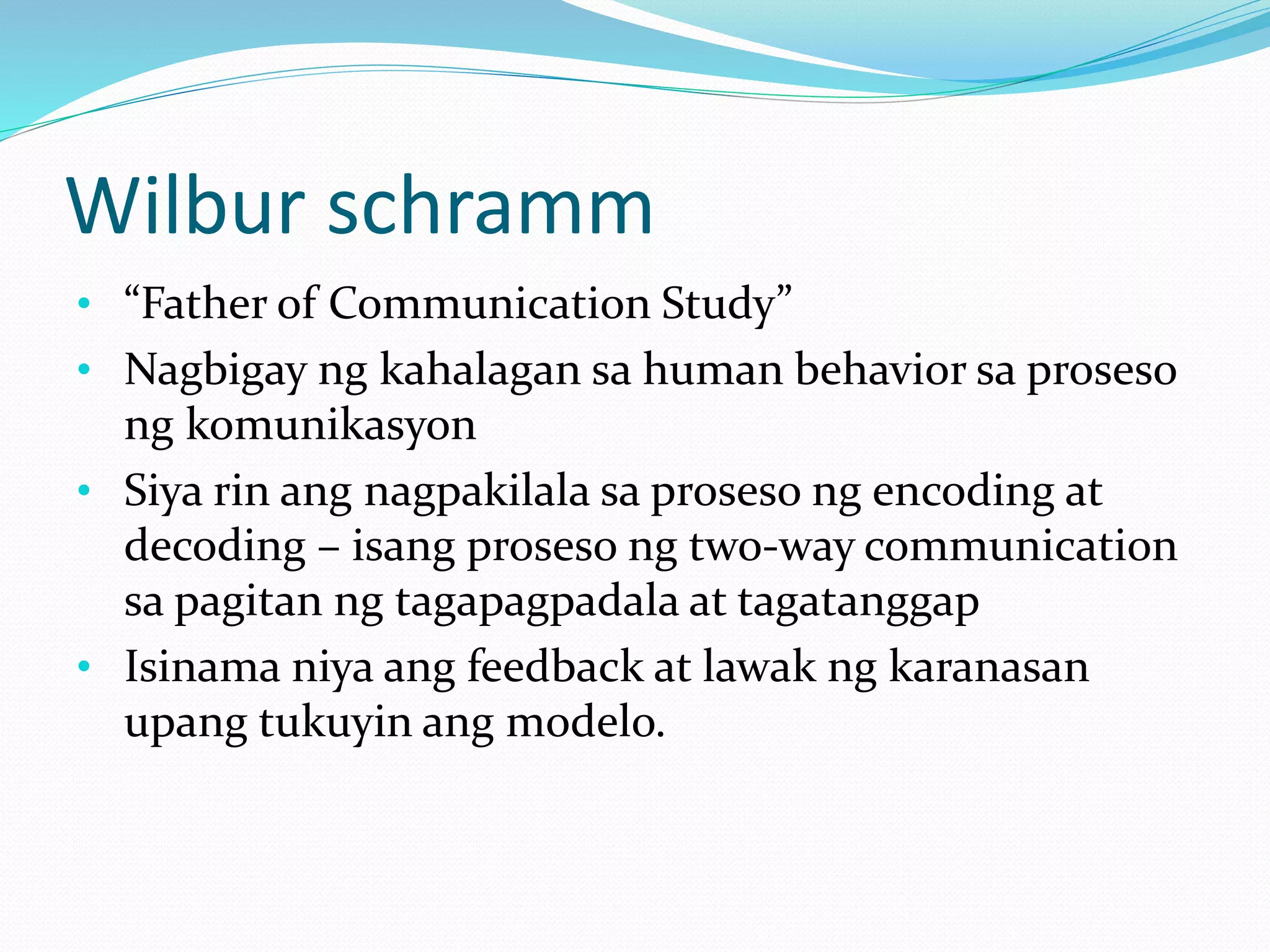 Modelongkomunikasyon 110903224936-phpapp02 | PPTX