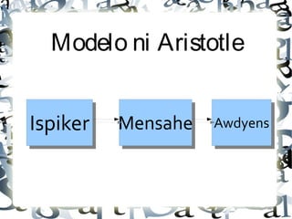 Modelo ng Komunikasyon | ODP