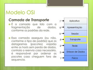 Modelo OSI Visão Geral | PPSX