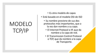 Modelo osi vs tcp | PPTX