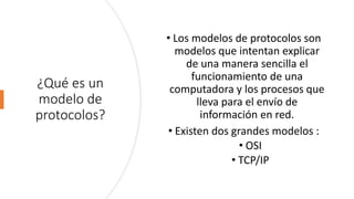 Modelo osi vs tcp | PPTX