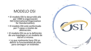 Modelo osi vs tcp | PPTX