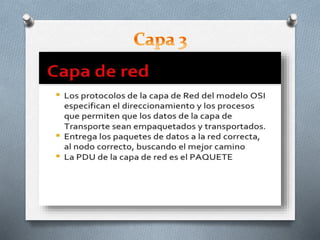 Modelo OSI y modelo TCP | PPT