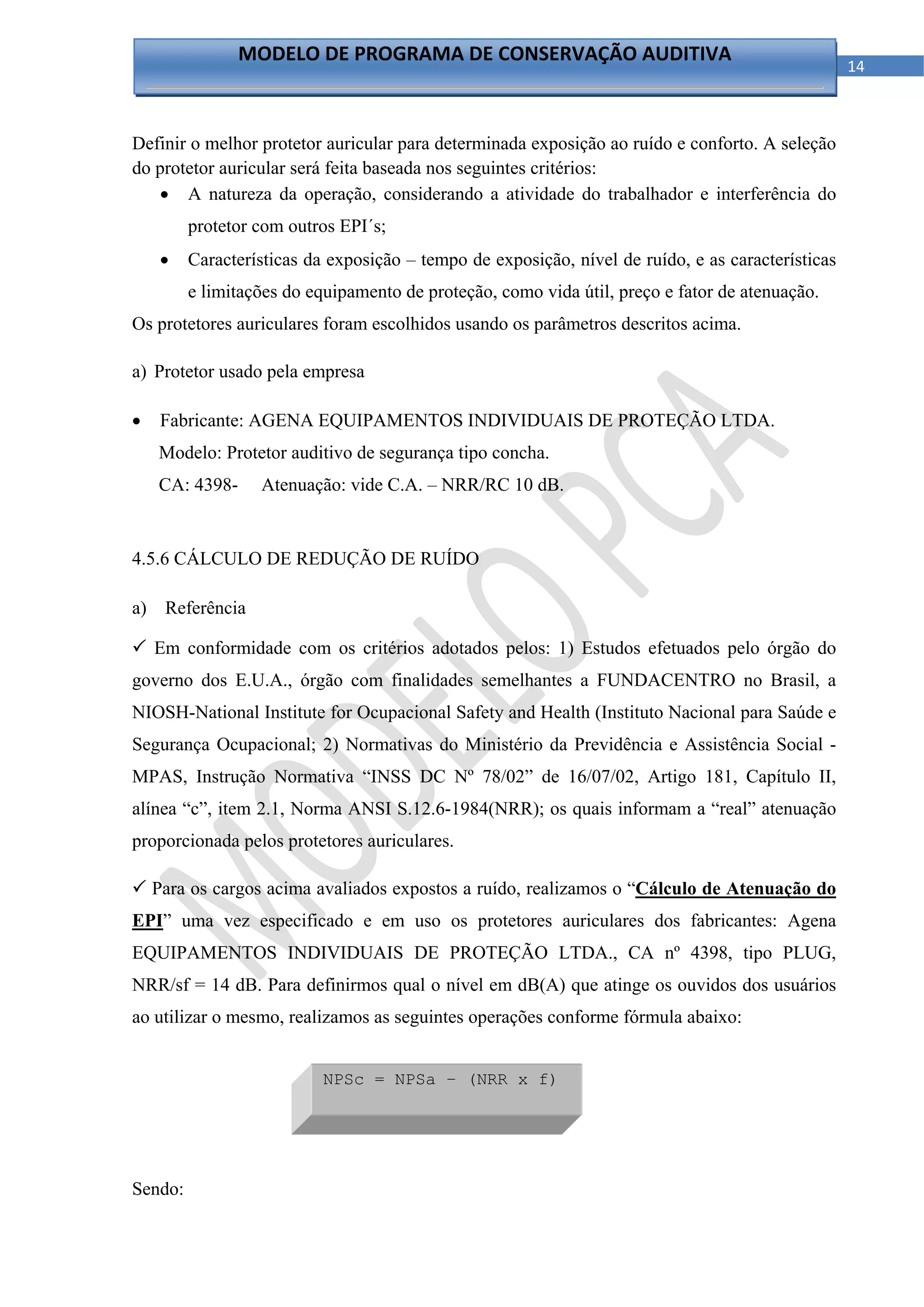 Modelo pca 04_02_2013_ (1) | PDF