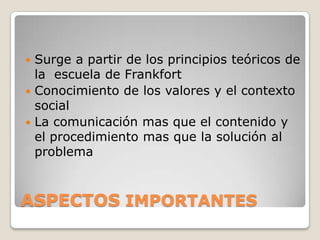 Modelo pedagogico sociocritico | PPTX