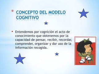 Modelo pedagógico cognitivista | PPTX