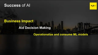 Scaling & Managing Production Deployments with H2O ModelOps | PPT